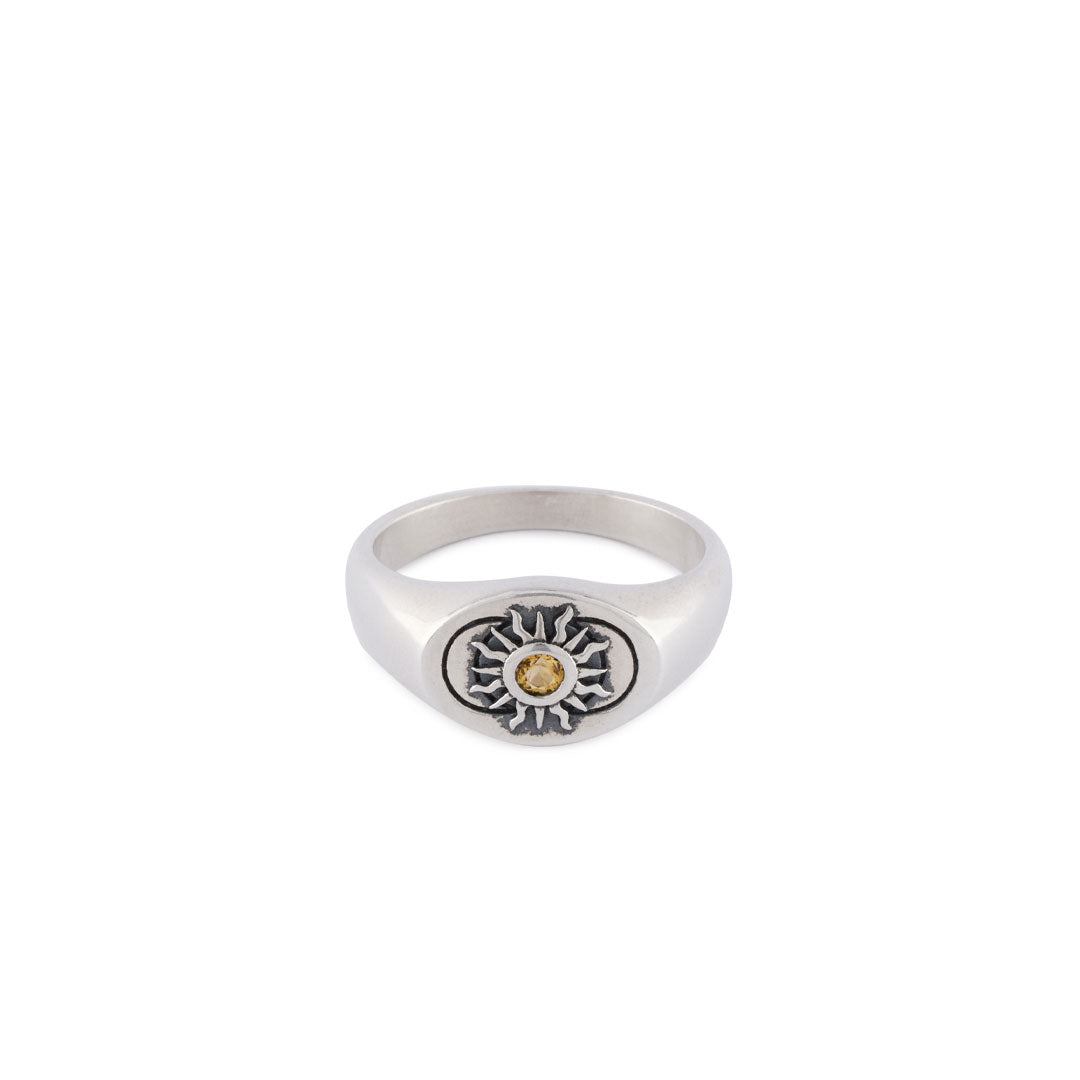 Silver Helios Ring – SergeDeNimes US