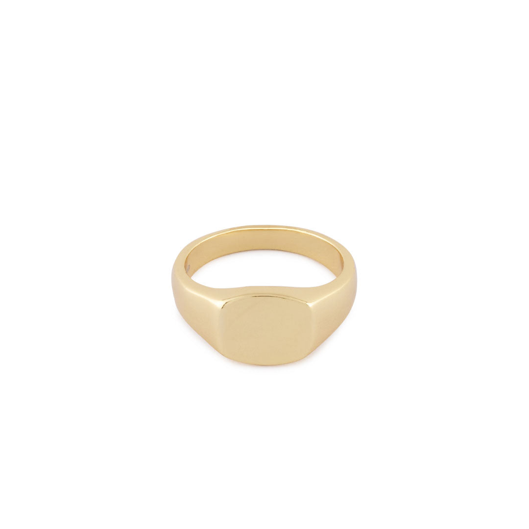 Gold Signet Ring – SergeDeNimes US