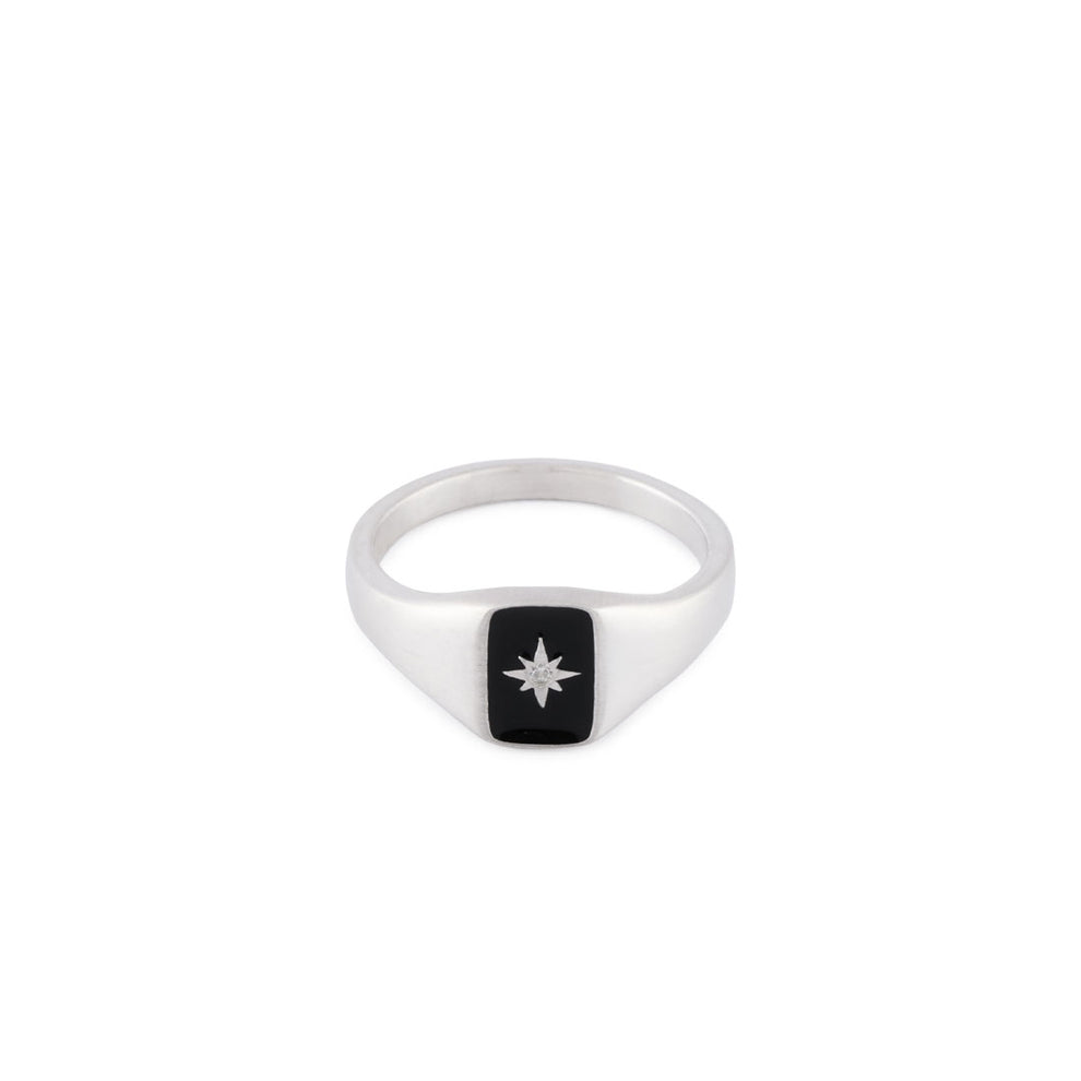 Silver Abyssal Ring | Men’s 925 Sterling Silver | Serge DeNimes ...
