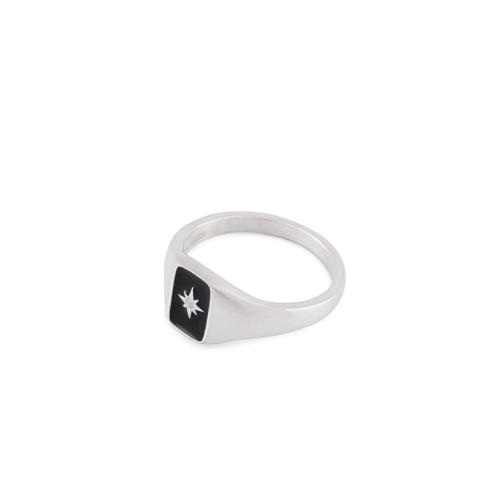Silver Abyssal Ring | Men’s 925 Sterling Silver | Serge DeNimes ...