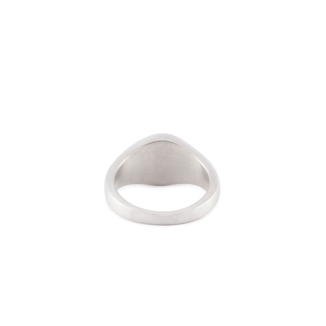 Silver Envy Signet Ring | Men’s 925 Sterling Silver | Serge DeNimes ...