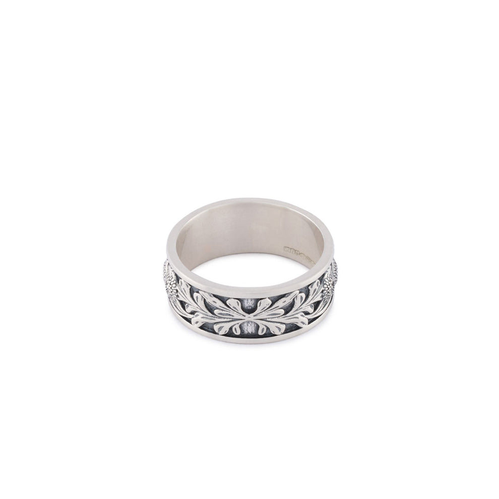 Silver Kabuto Ring | Men’s 925 Sterling Silver | Serge DeNimes ...