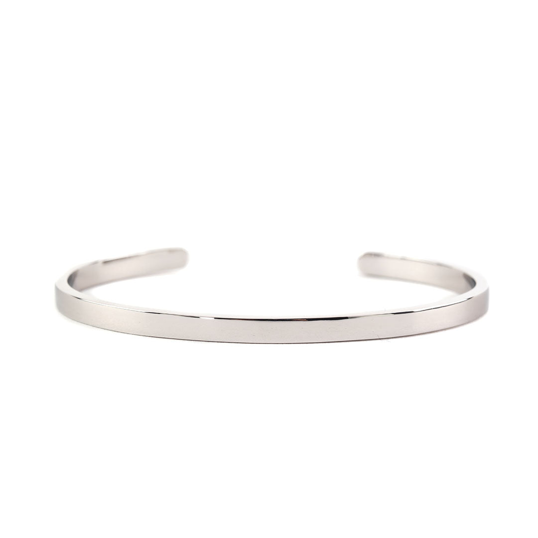 Silver Line Cuff | Men’s 925 Sterling Silver | Serge DeNimes ...