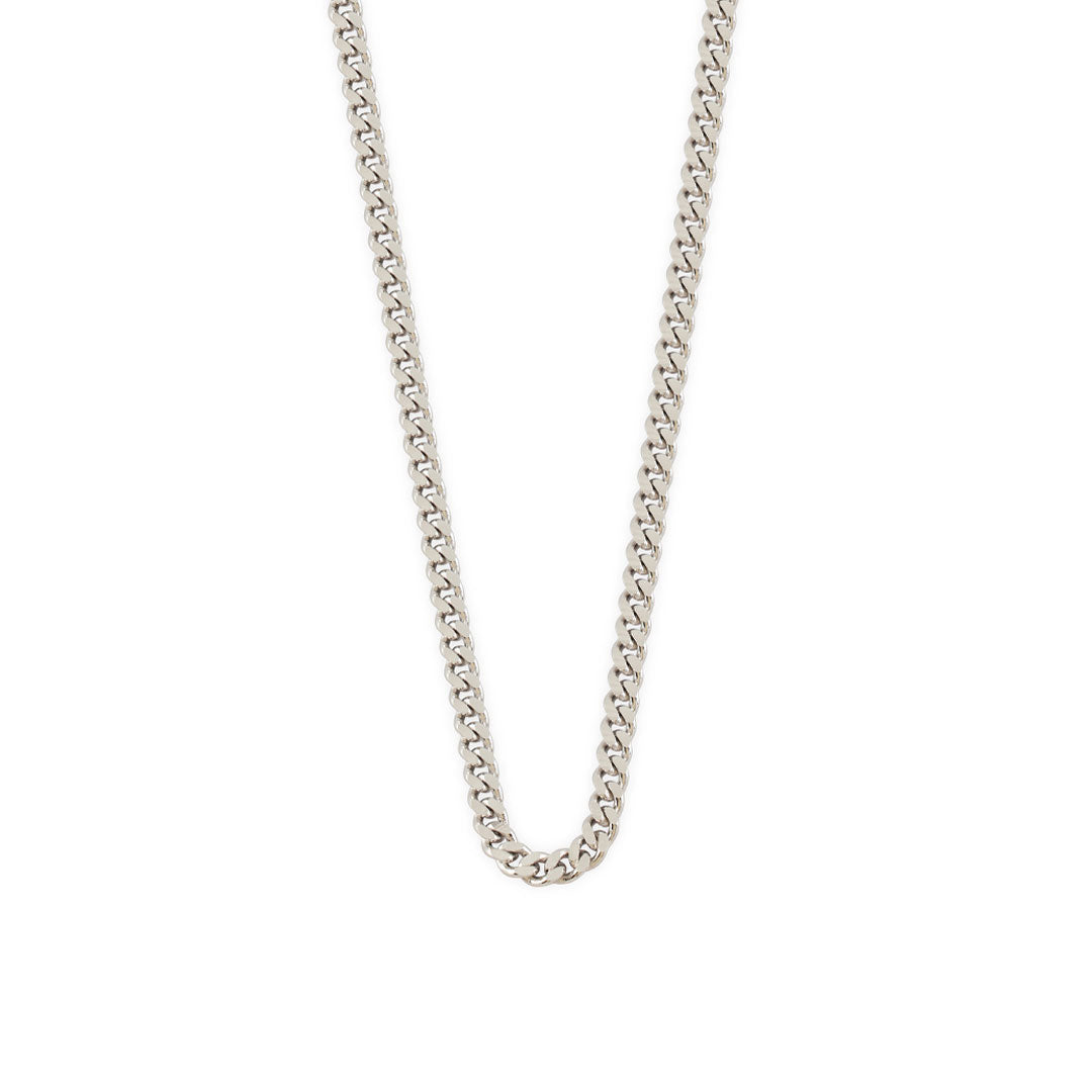 Silver 3.5mm Curb Chain – SergeDeNimes US