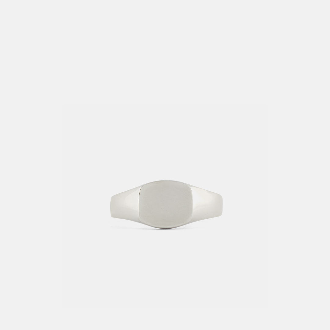 Silver Signet Ring – SergeDeNimes US