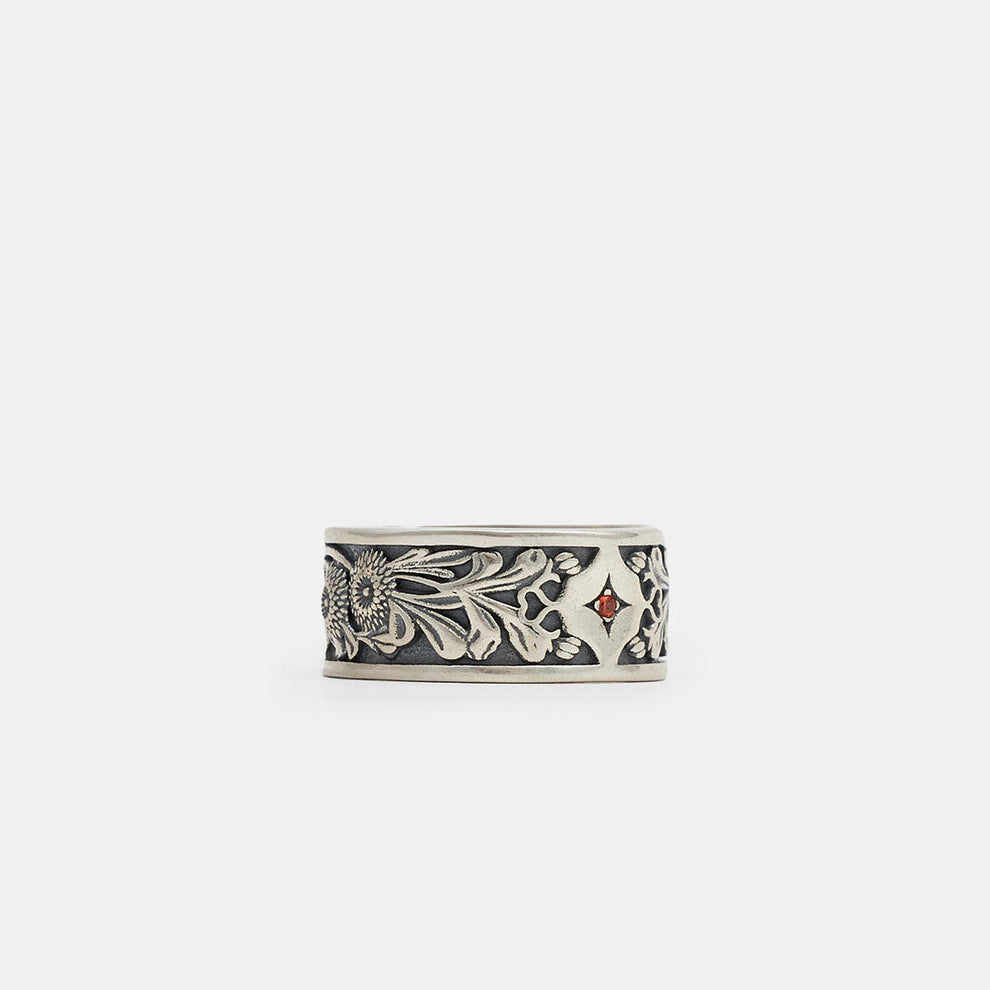 Silver Kabuto Ring – SergeDeNimes US