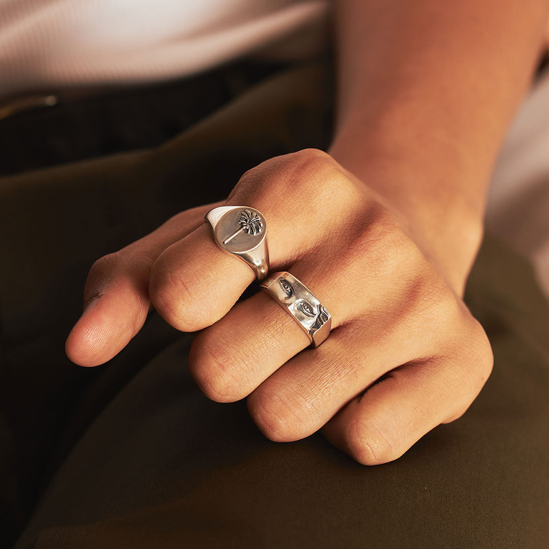 Silver Zeus Ring – SergeDeNimes US